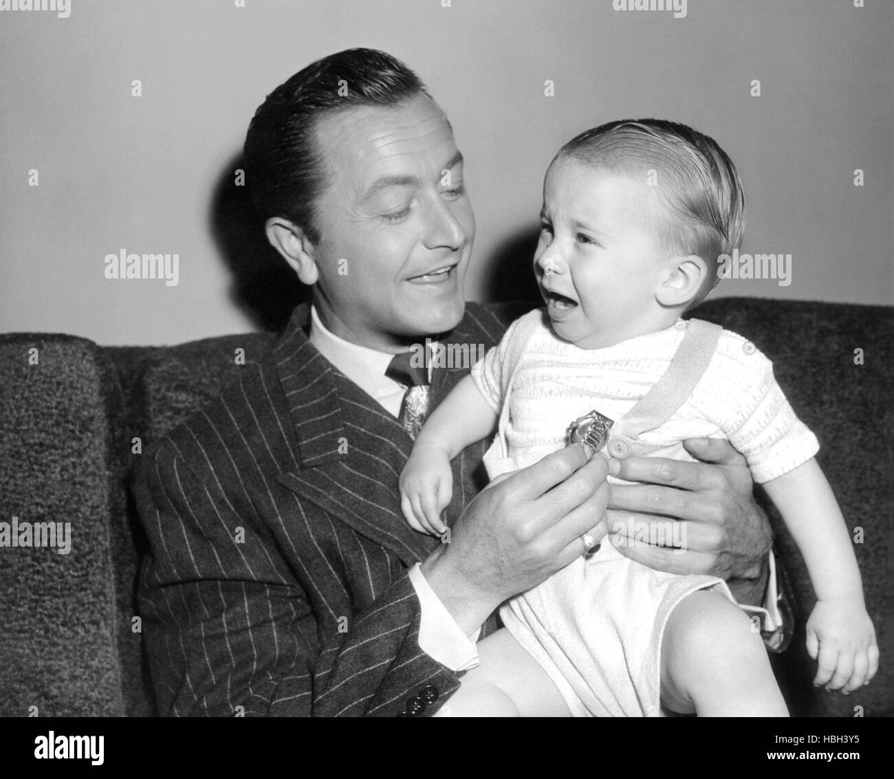 AND BABY MAKES THREE, Robert Young, 1949 Stock Photo - Alamy