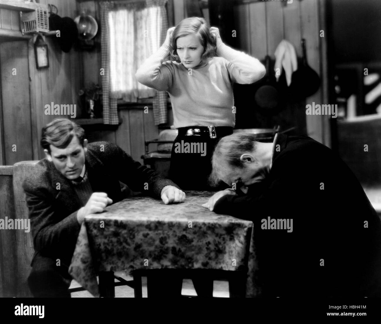 ANNA CHRISTIE, (German-language version), from left, Theo Shall, Greta ...