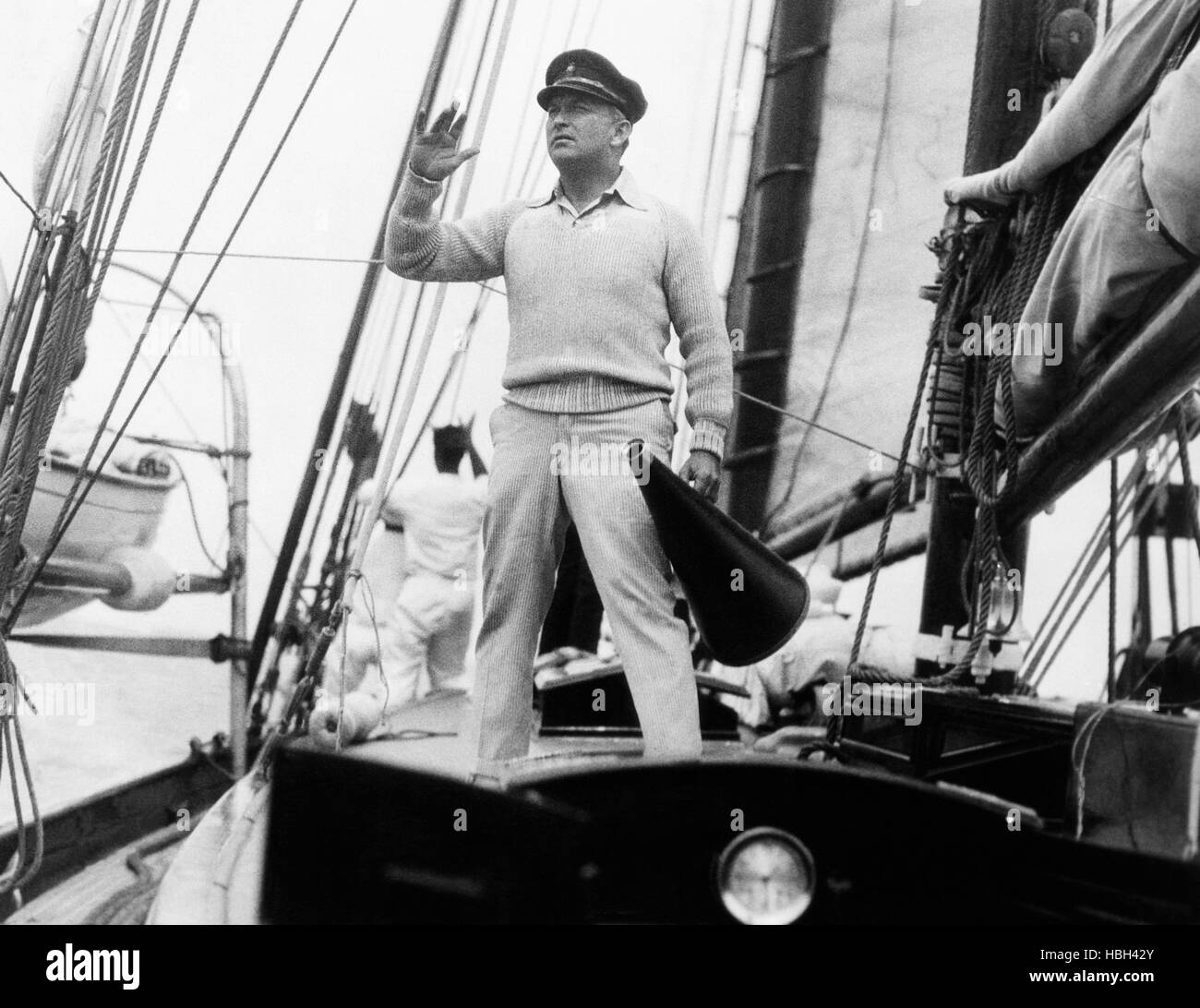 ANNA CHRISTIE, producer Thomas Ince, on-set, 1923 Stock Photo - Alamy