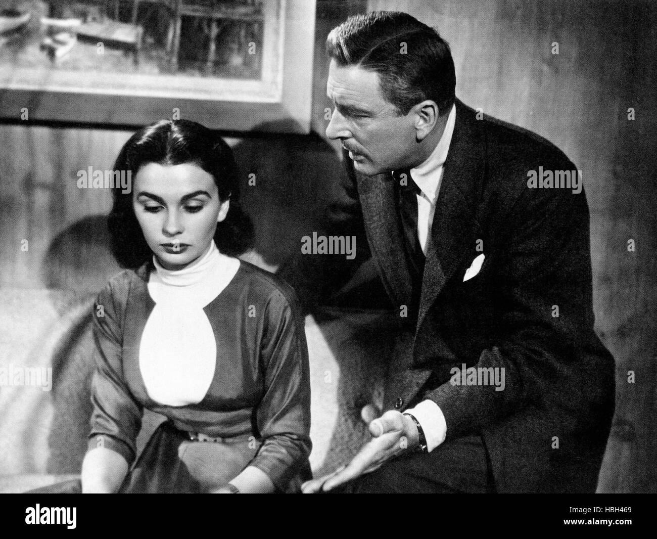 ANGEL FACE, from left: Jean Simmons, Leon Ames, 1952 Stock Photo - Alamy