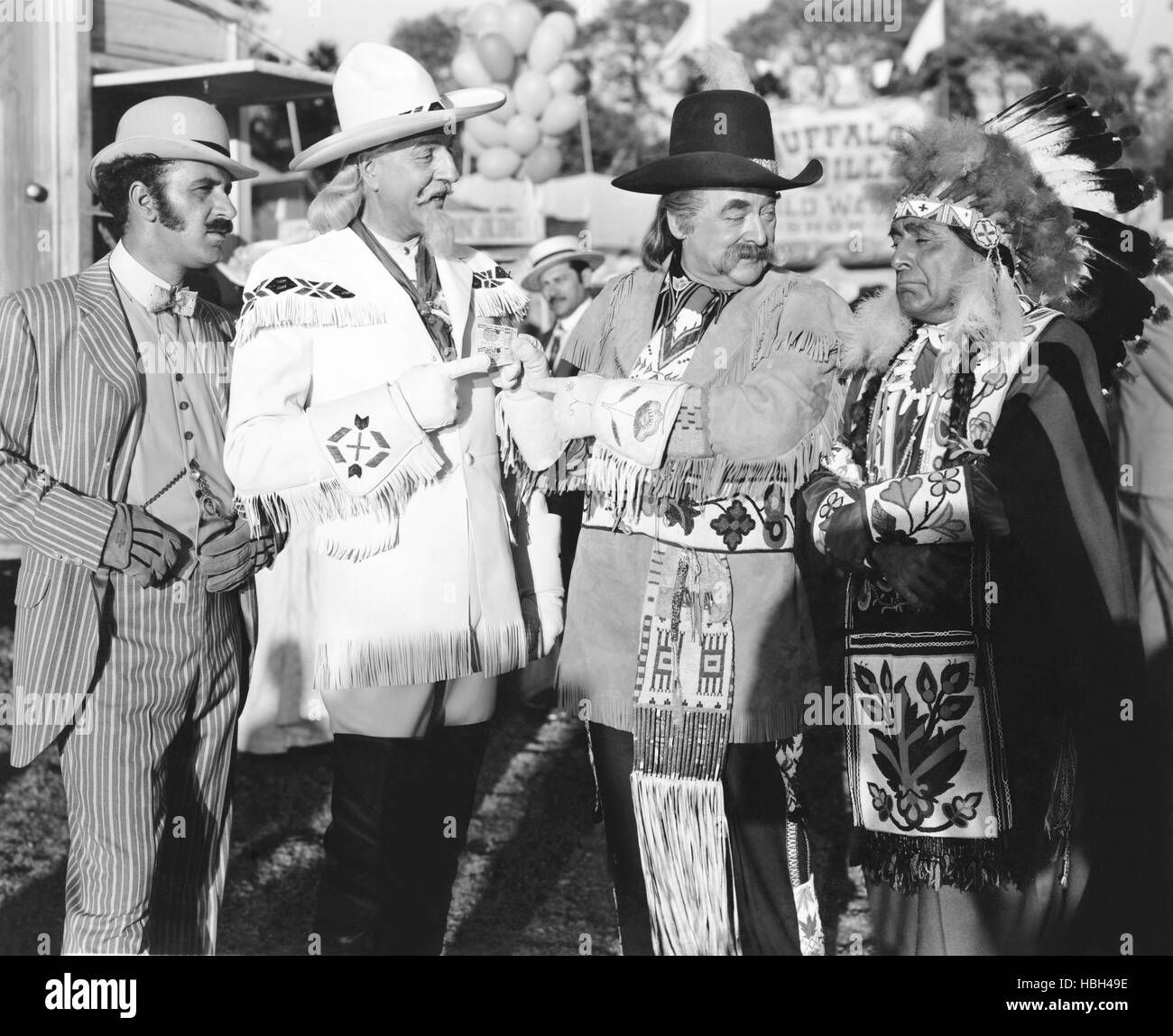 ANNIE GET YOUR GUN, from left: Keenan Wynn, Louis Calhern as Buffalo ...