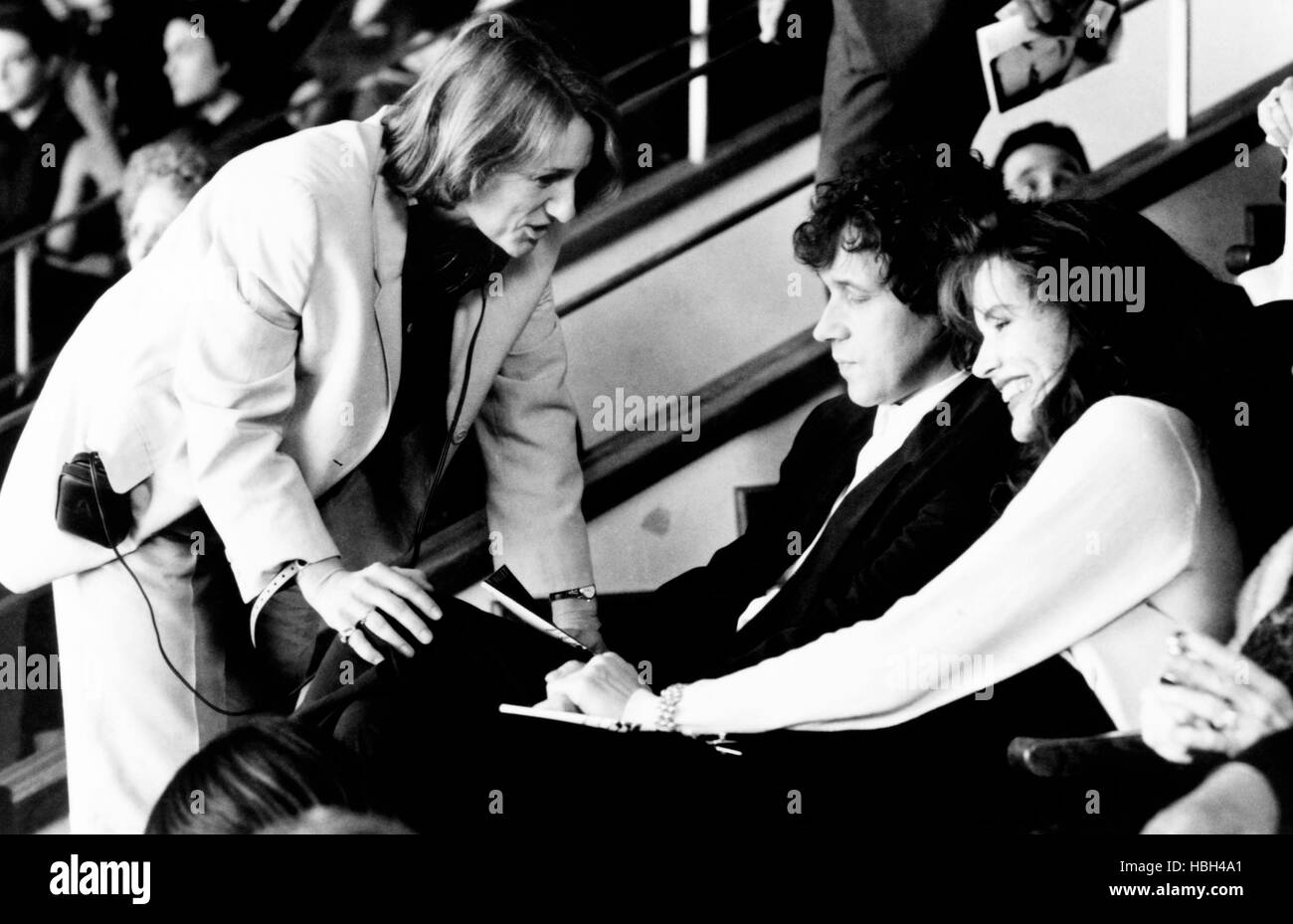 ANGIE, from left: director Martha Coolidge, Stephen Rea, Geena Davis on ...
