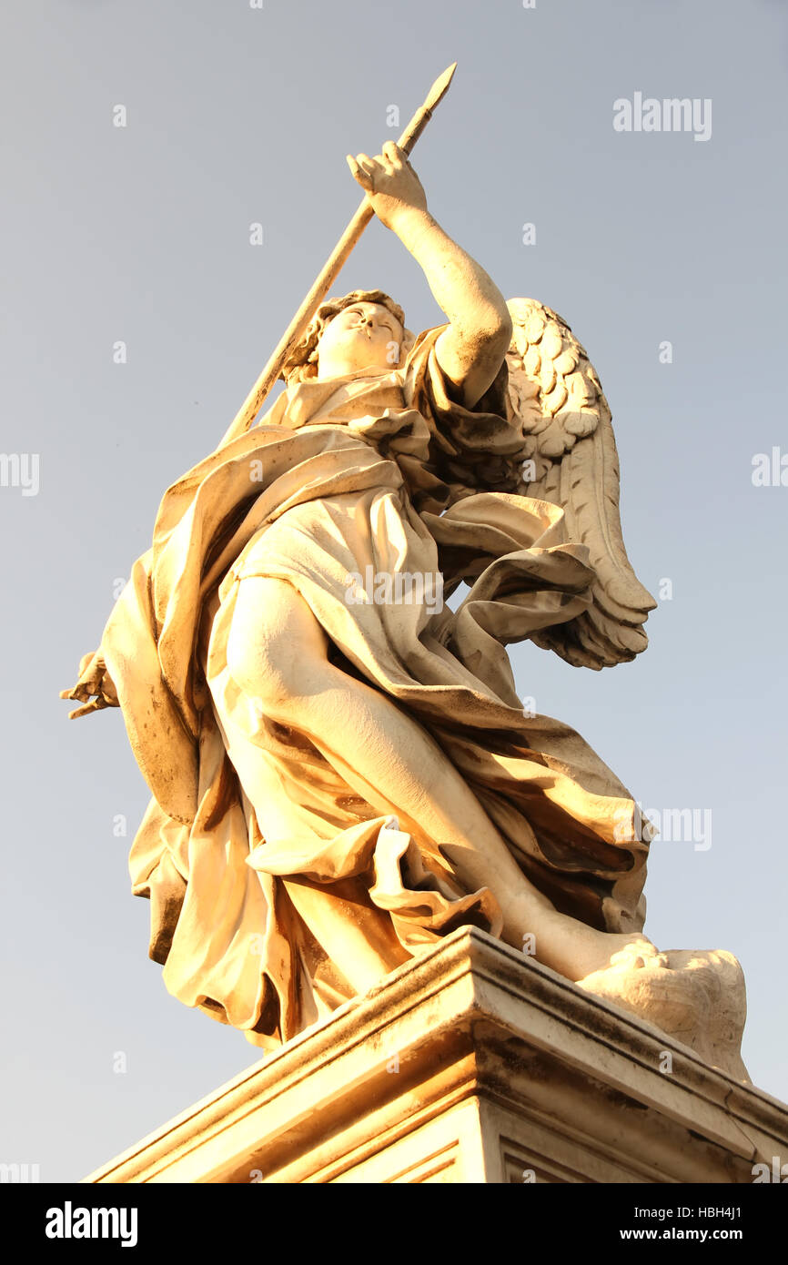 Statue in Rome Stock Photo - Alamy
