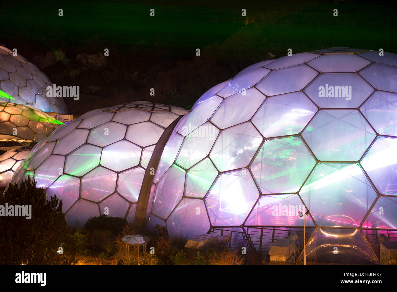Eden project light sound festival hi-res stock photography and images ...