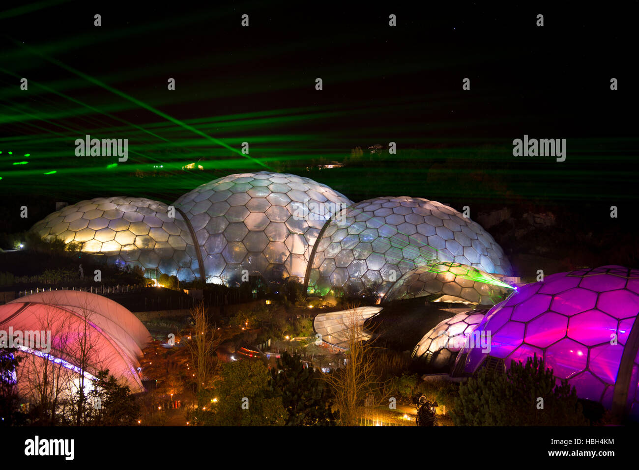 Image taken at the Eden Project for the Festival of Light and Sound ...