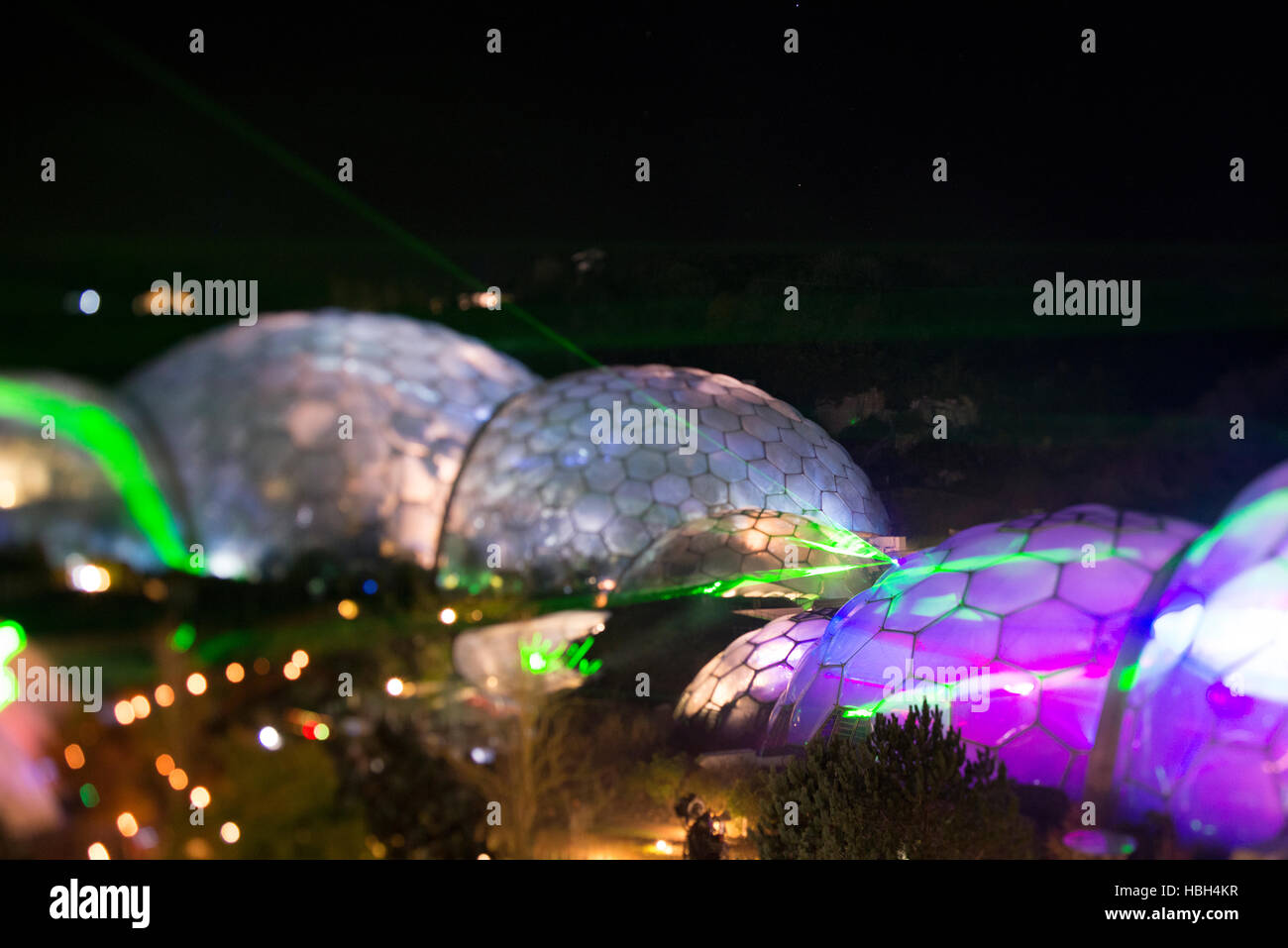 Image taken at the Eden Project for the Festival of Light and Sound ...
