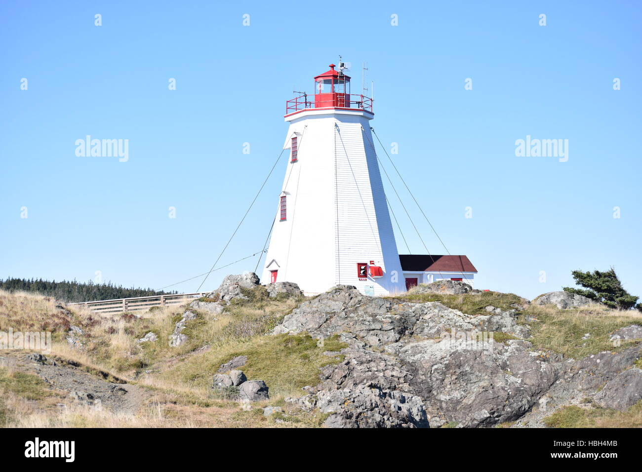 Swallowtail Lighthouse, Grand Manan Island Stock Photo - Alamy