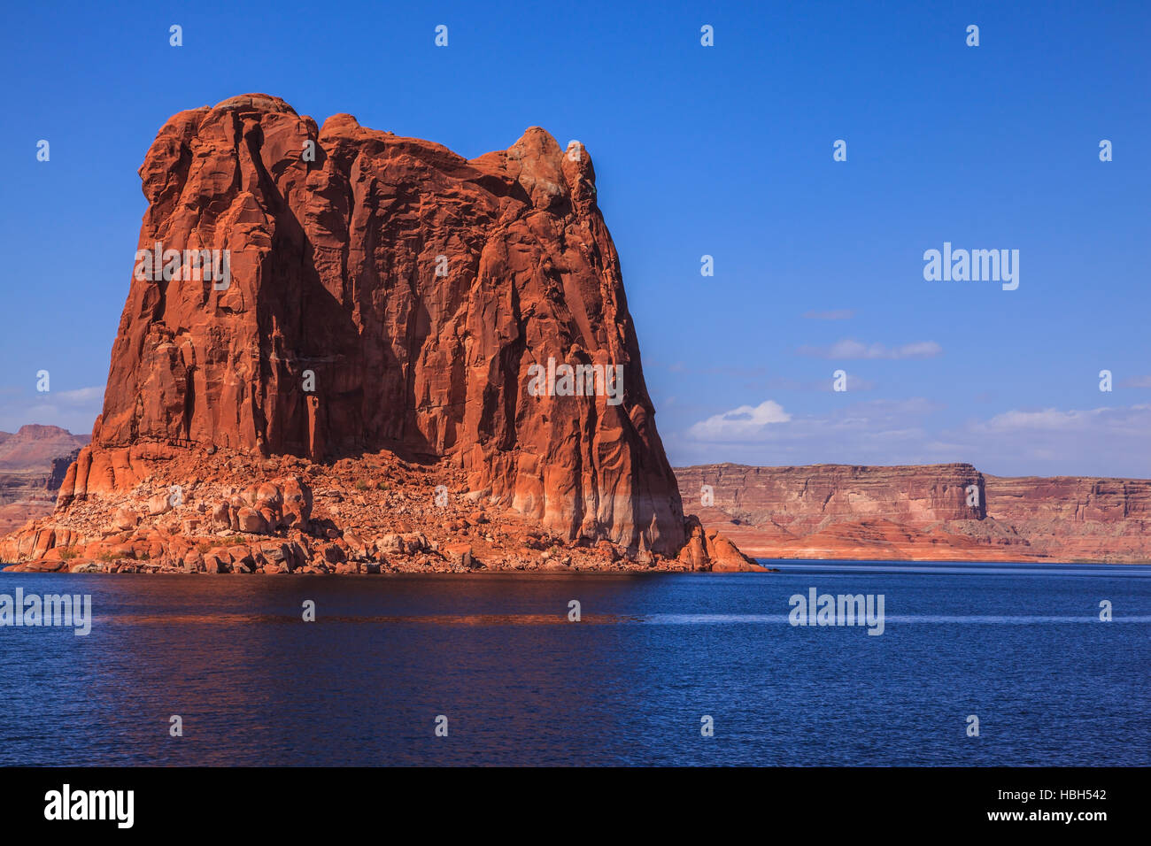 The huge artificial water basin Stock Photo - Alamy