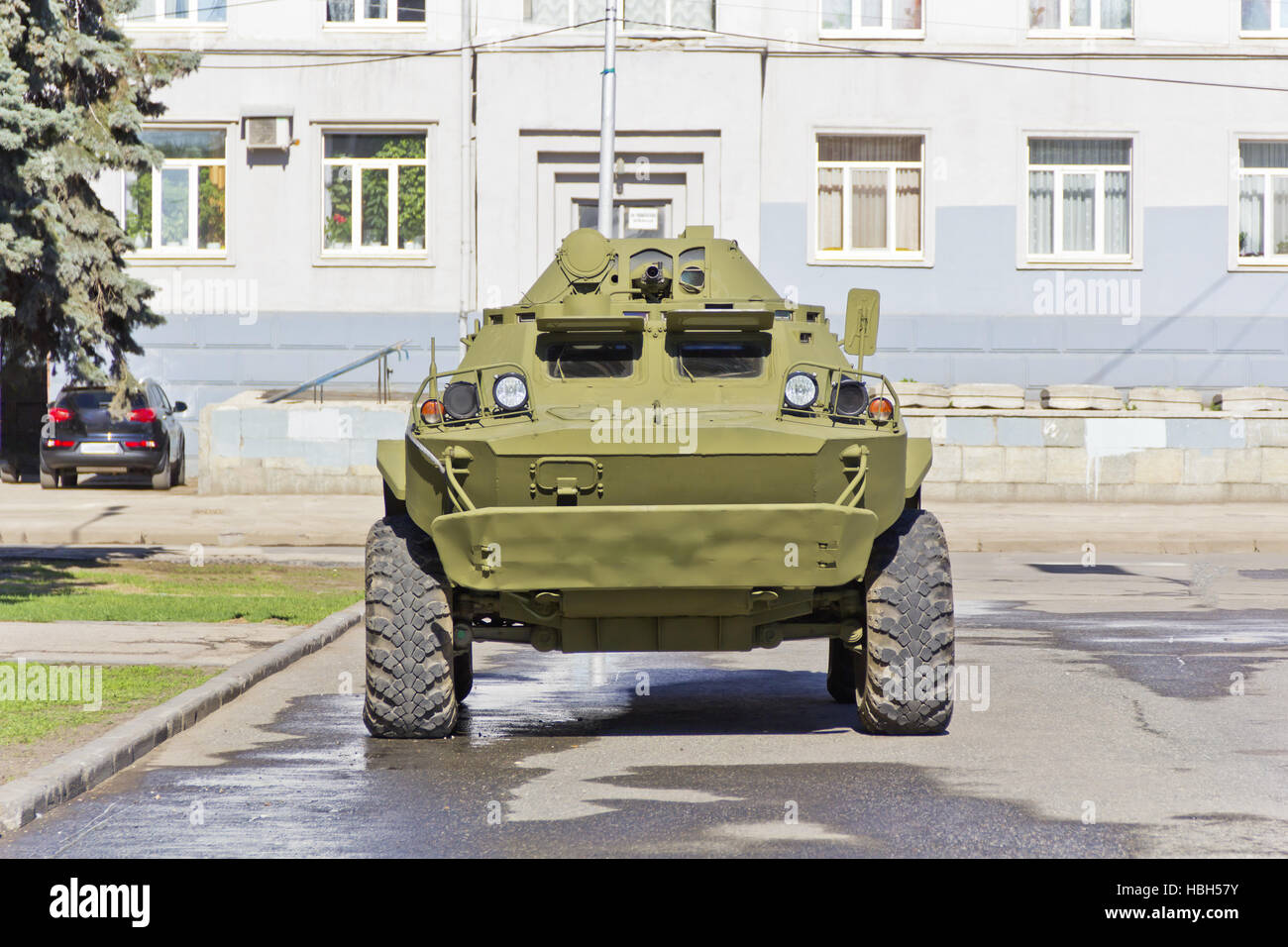 Military transport at the exhibition Stock Photo - Alamy