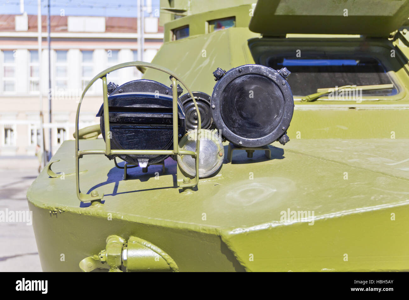 Headlight military vehicle hi-res stock photography and images - Alamy