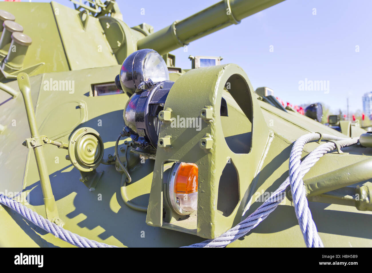Headlight military vehicle hi-res stock photography and images - Alamy