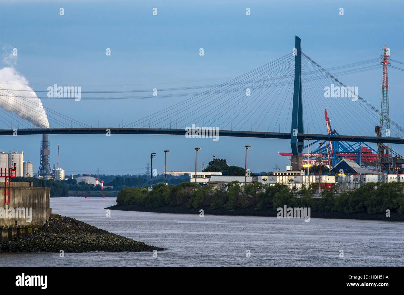 Port bridge hi-res stock photography and images - Alamy