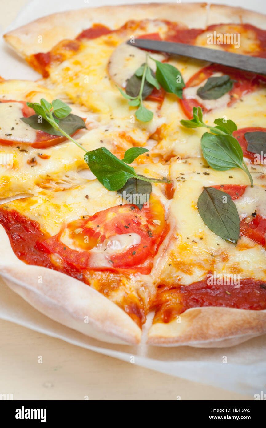 Italian pizza Margherita Stock Photo - Alamy