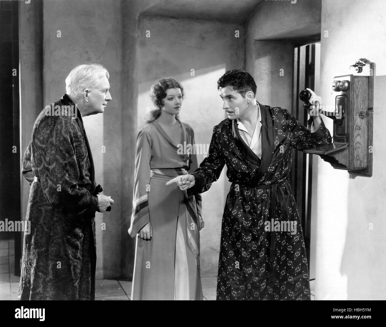 ARROWSMITH, Alec B. Francis, Myrna Loy, Ronald Colman, 1931 Stock Photo ...