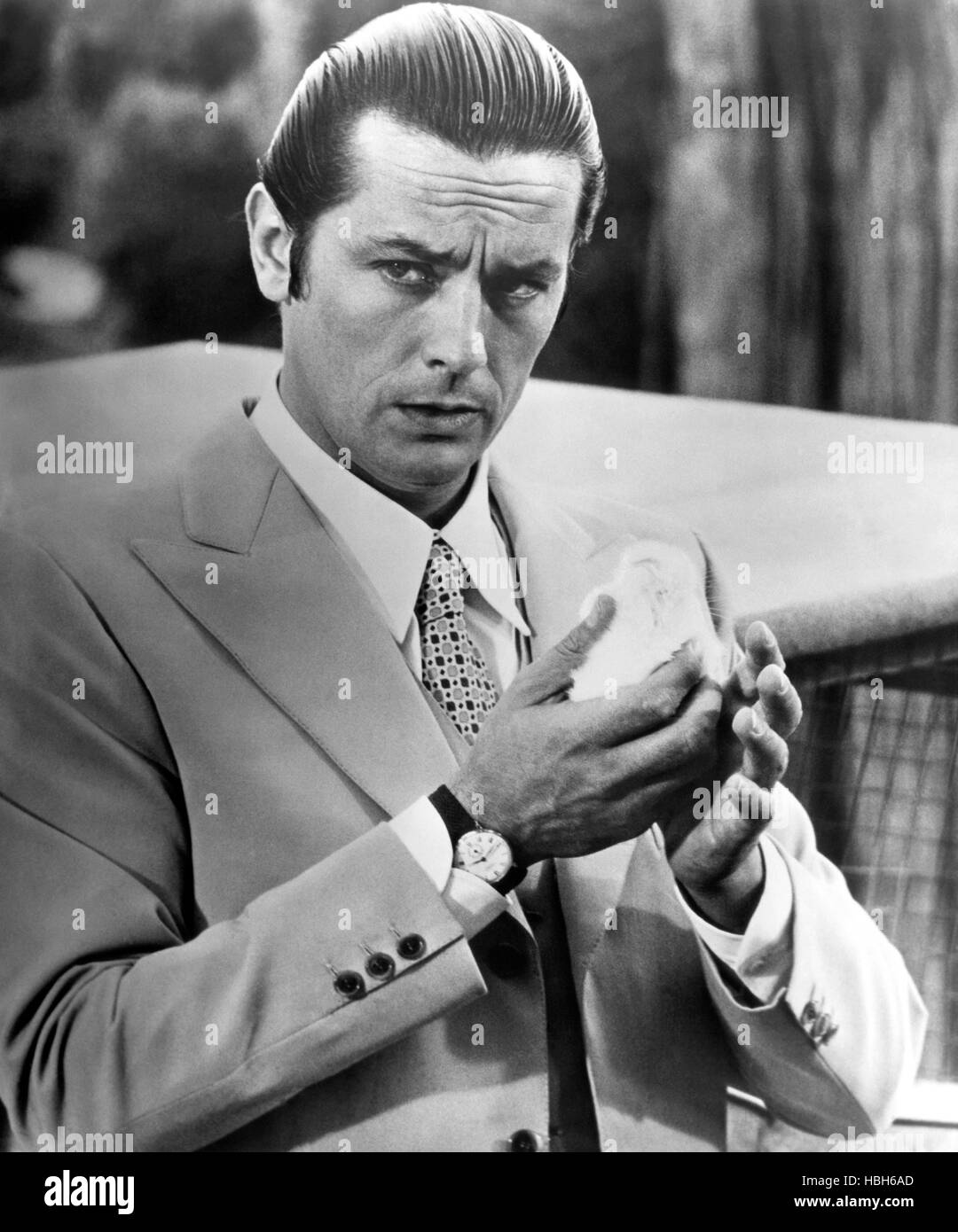 THE ASSASSINATION OF TROTSKY, Alain Delon, 1972 Stock Photo - Alamy