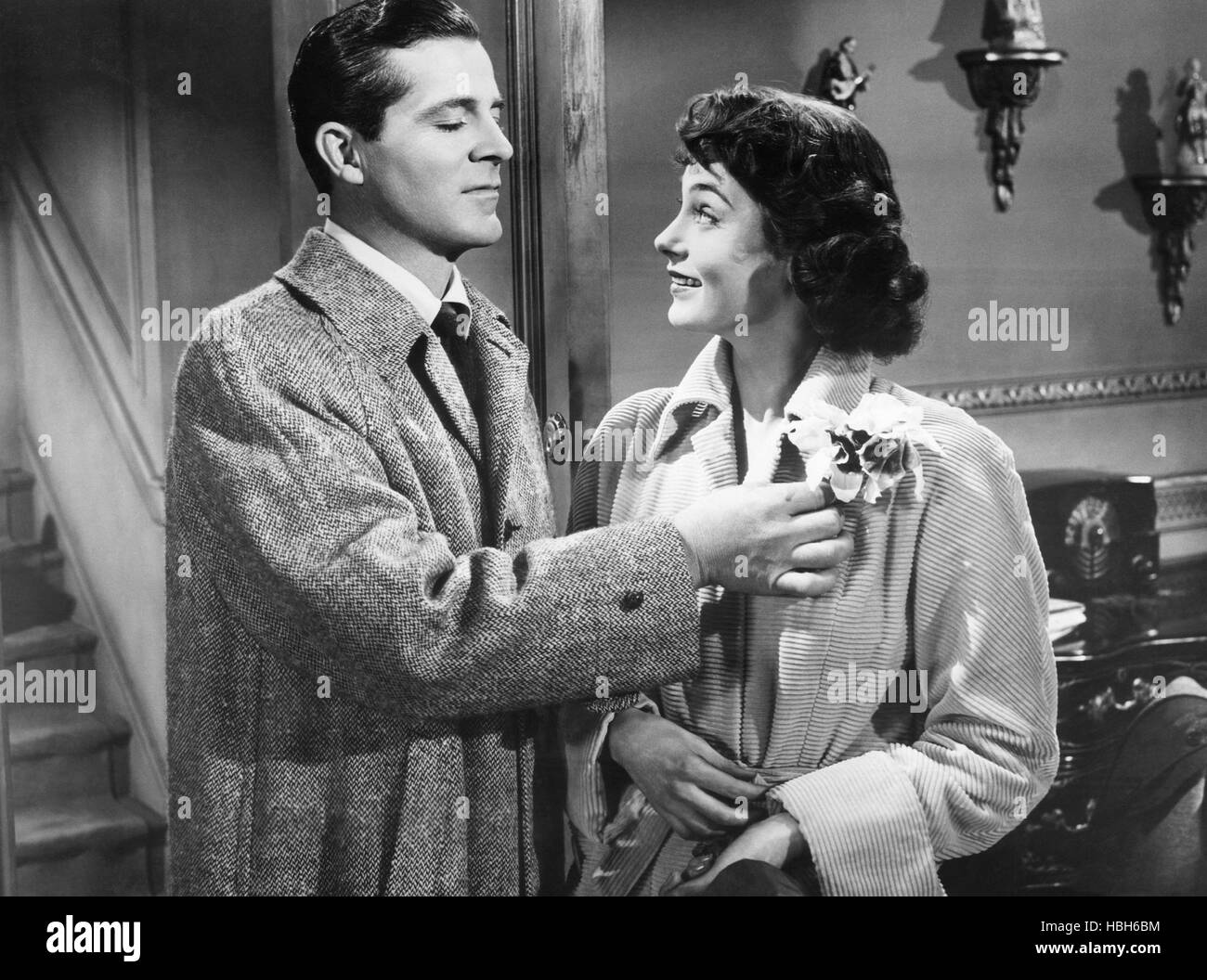 ASSIGNMENT: PARIS, Dana Andrews, Marta Toren, 1952 Stock Photo - Alamy