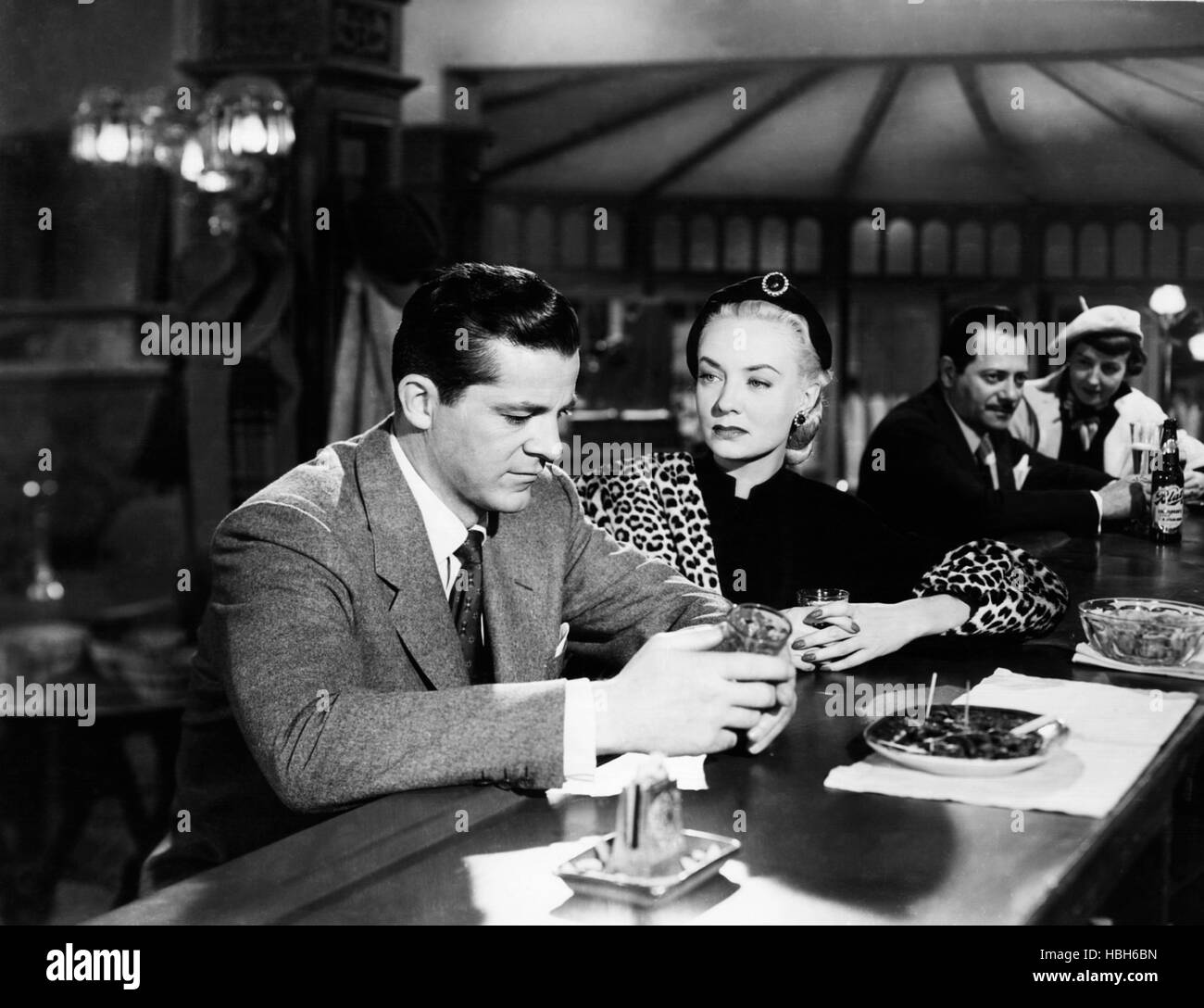 ASSIGNMENT: PARIS, Dana Andrews, Audrey Totter, 1952 Stock Photo - Alamy