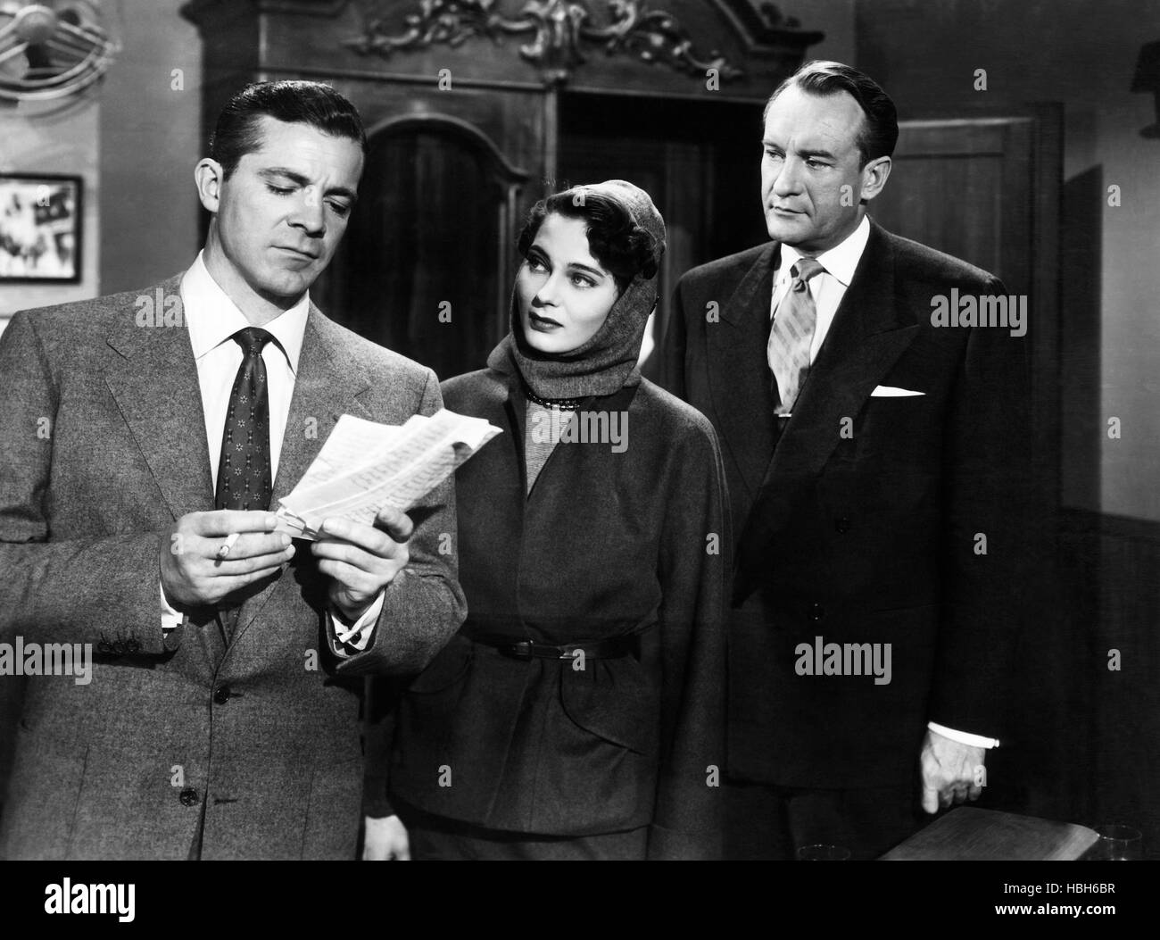 ASSIGNMENT: PARIS, Dana Andrews, Marta Toren, George Sanders, 1952 ...
