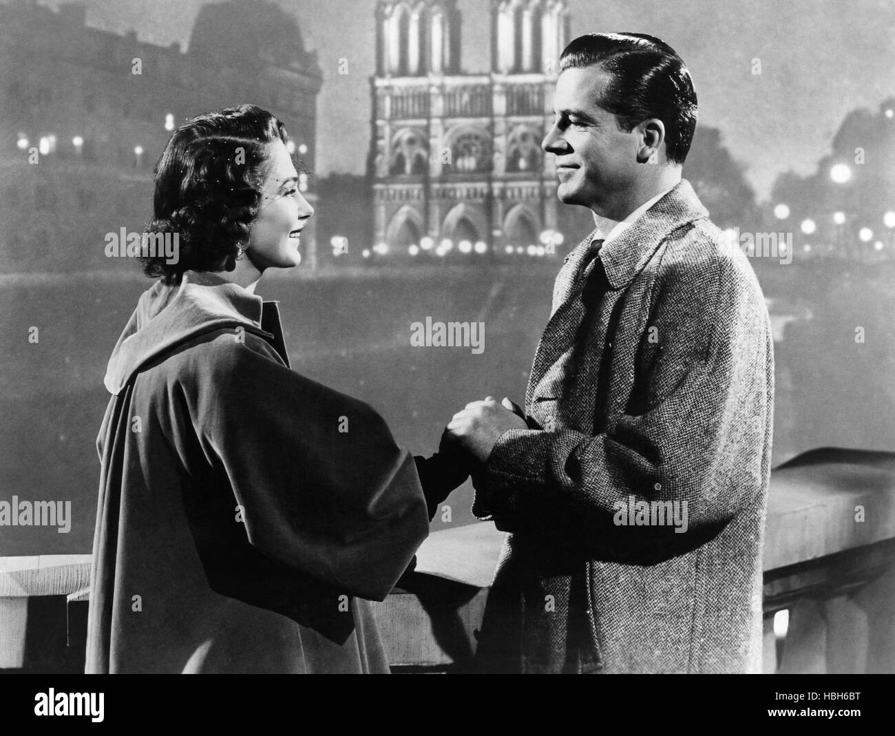 ASSIGNMENT: PARIS, Marta Toren, Dana Andrews, 1952 Stock Photo - Alamy