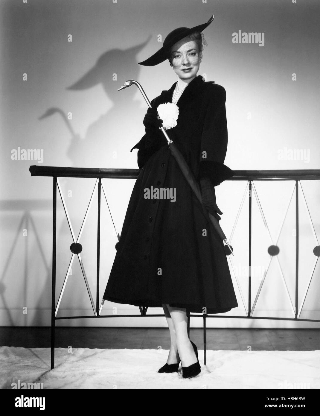 ASSIGNMENT: PARIS, Audrey Totter, in a costume by Jean Louis, 1952 ...