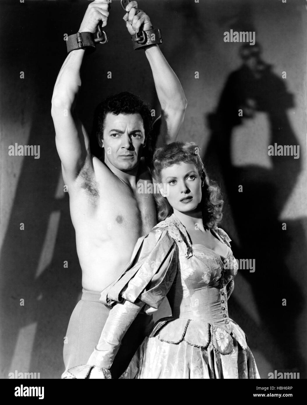 AT SWORD'S POINT, Cornel Wilde, Maureen O'Hara, 1952 Stock Photo - Alamy