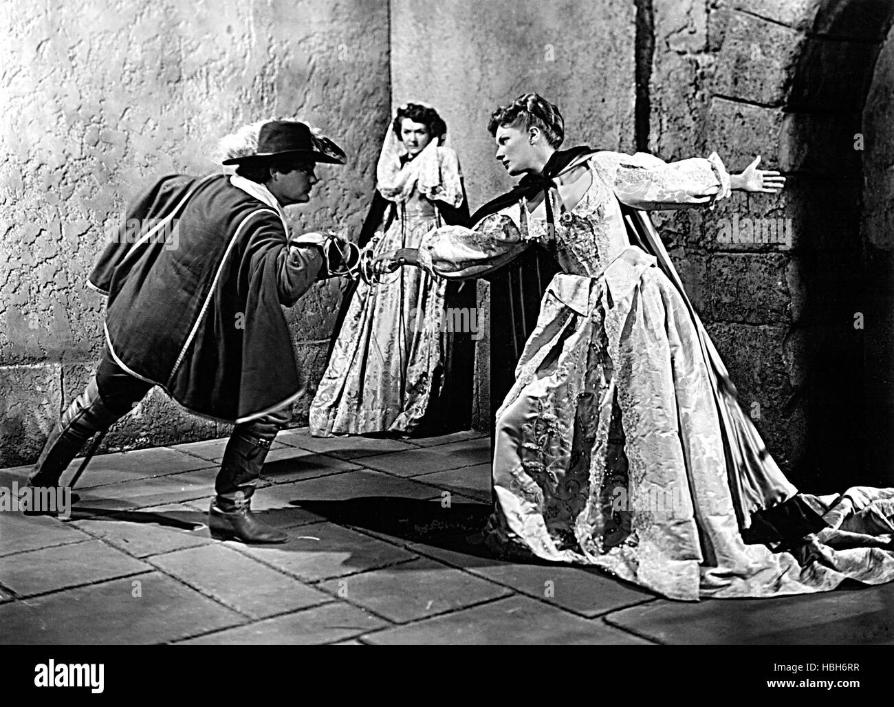 AT SWORD'S POINT, Maureen O'Hara, 1952 Stock Photo - Alamy