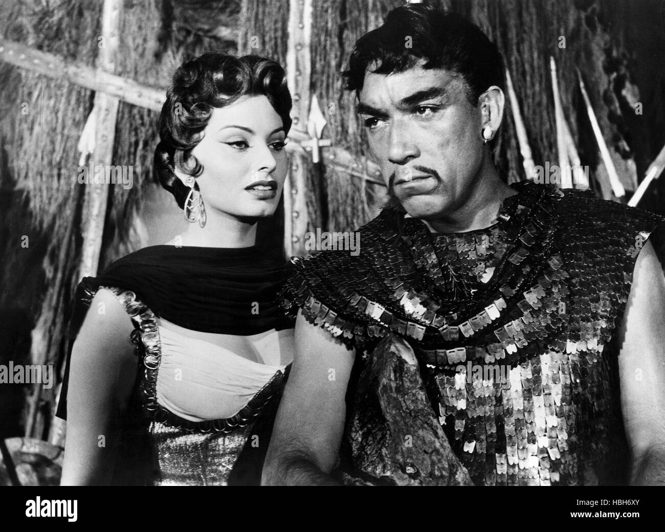 ATTILA, Sophia Loren, Anthony Quinn, 1954 Stock Photo - Alamy