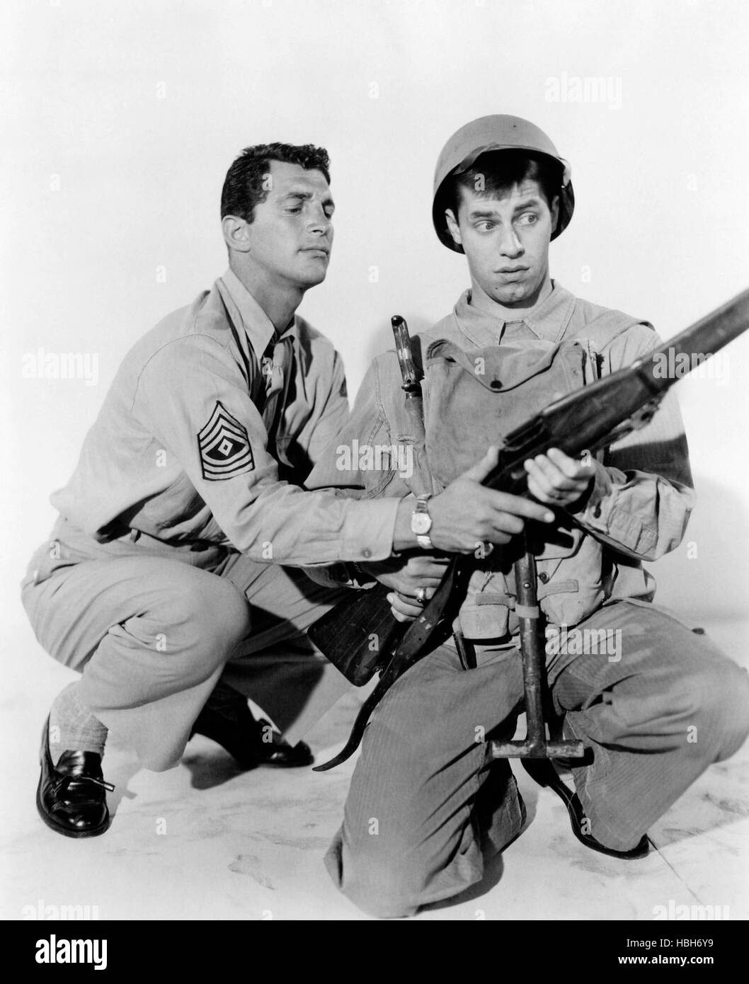 AT WAR WITH THE ARMY, Dean Martin, Jerry Lewis, 1950 Stock Photo - Alamy