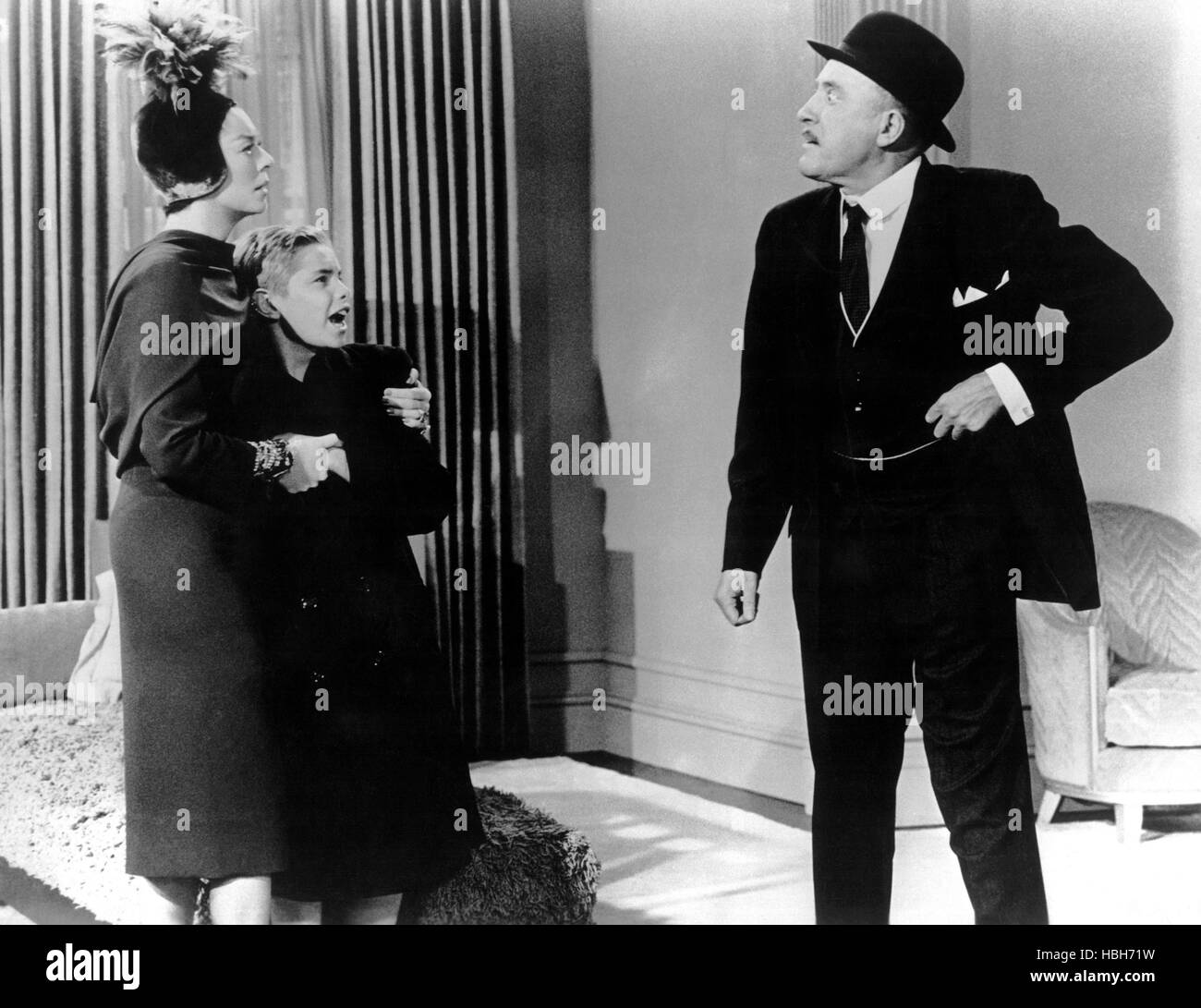AUNTIE MAME, Rosalind Russell, Jan Handzlik, Fred Clark, 1958 Stock ...