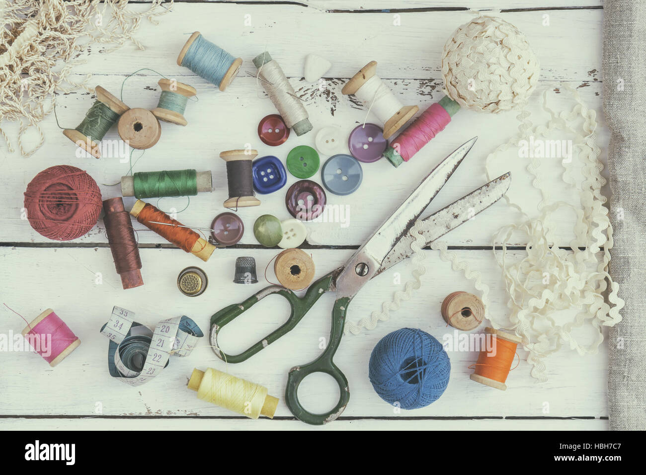 Feminine needlework hi-res stock photography and images - Alamy