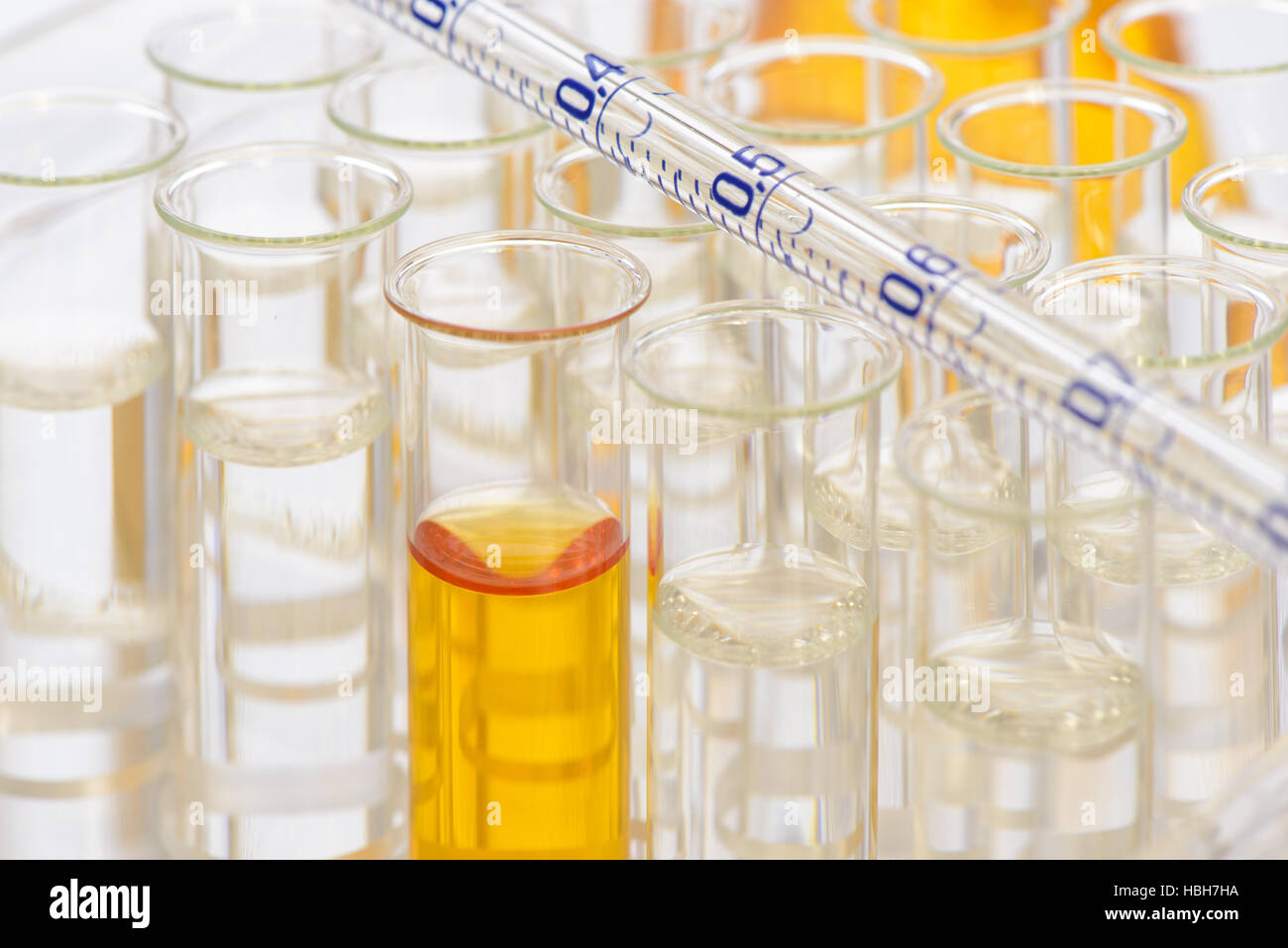 chemistry test tubes in laboratory Stock Photo - Alamy