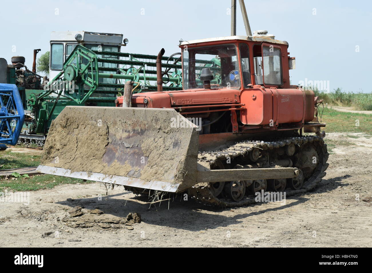 Agricultural wheeled tractor hi-res stock photography and images - Alamy