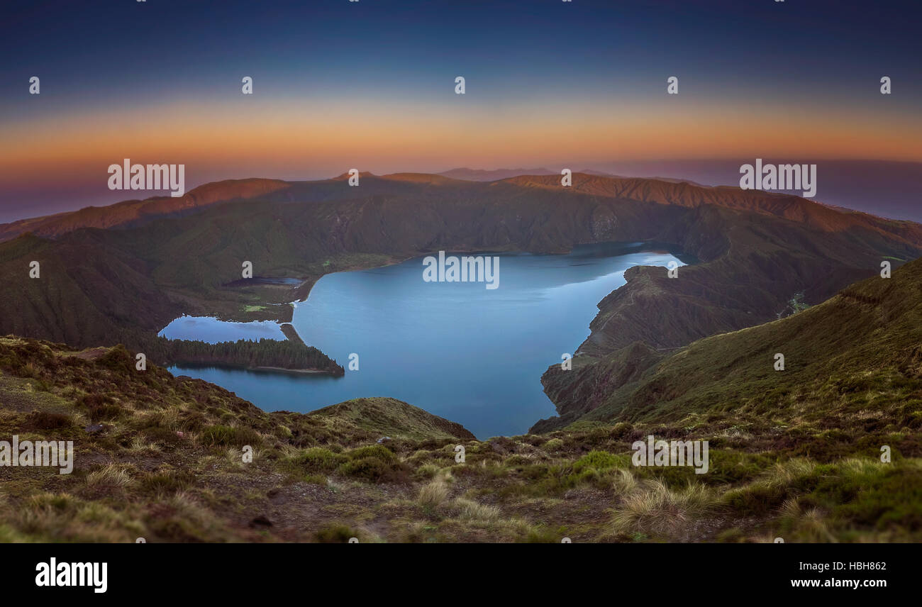 Lagoa do Fogo Stock Photo - Alamy