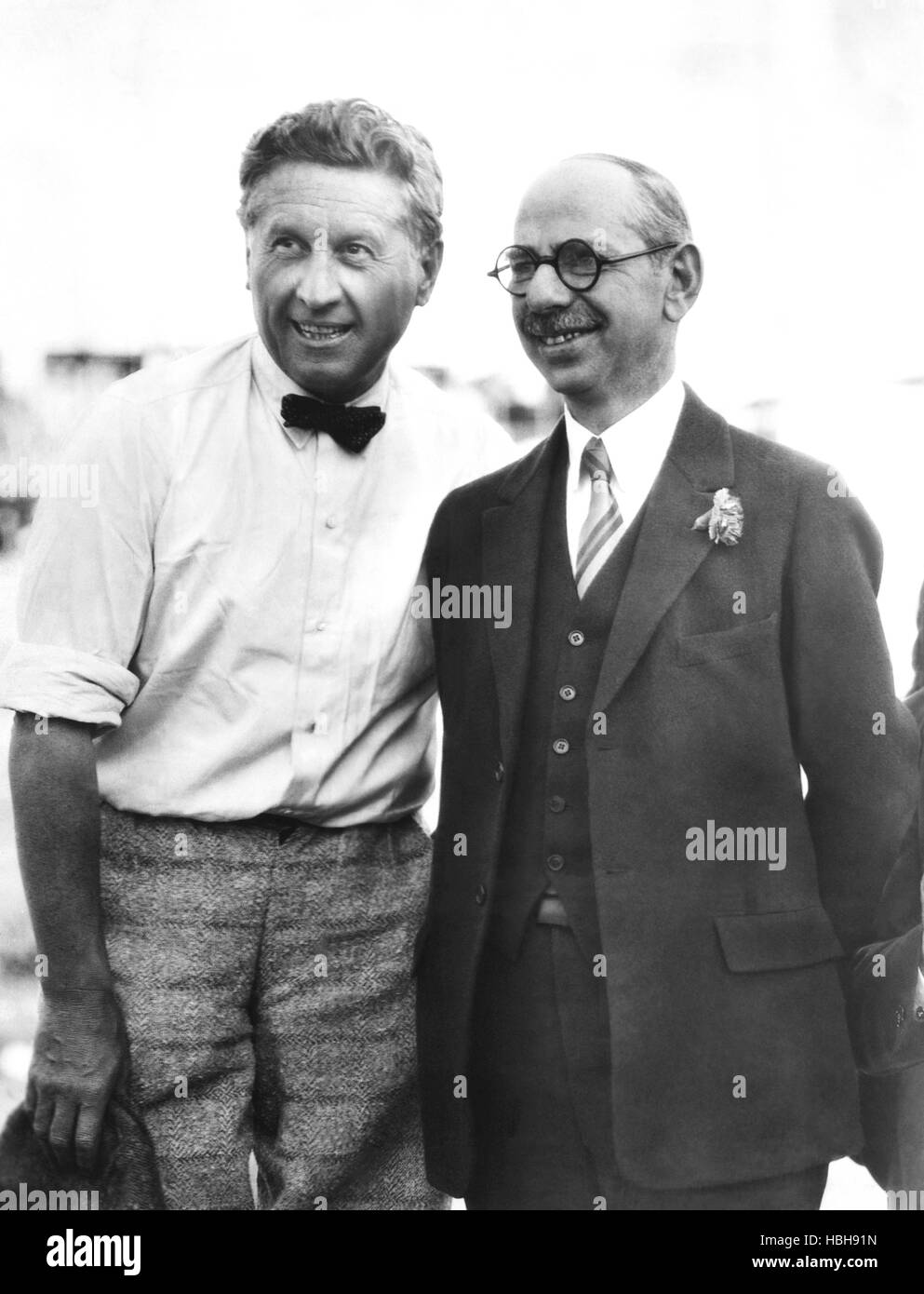 BEN-HUR, from left, director Fred Niblo, MGM President Marcus Loew ...