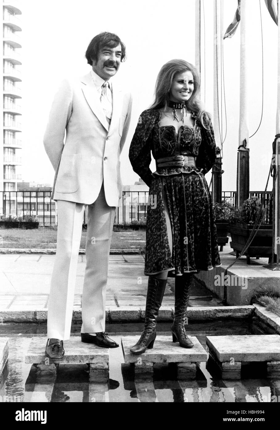 THE BELOVED, (aka SIN), from left, Richard Johnson, Raquel Welch, 1971 ... THE BELOVED, (aka SIN), from left, Richard Johnson, Raquel Welch, 1971 ...
