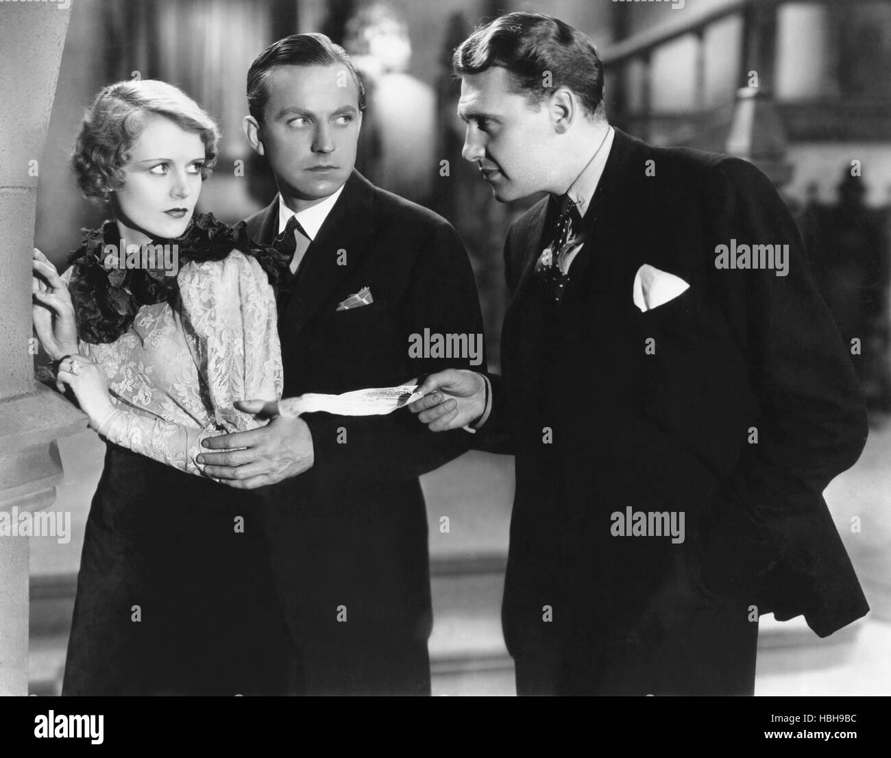 BEFORE MIDNIGHT, from left: June Collyer, Arthur Pierson, Ralph Bellamy ...