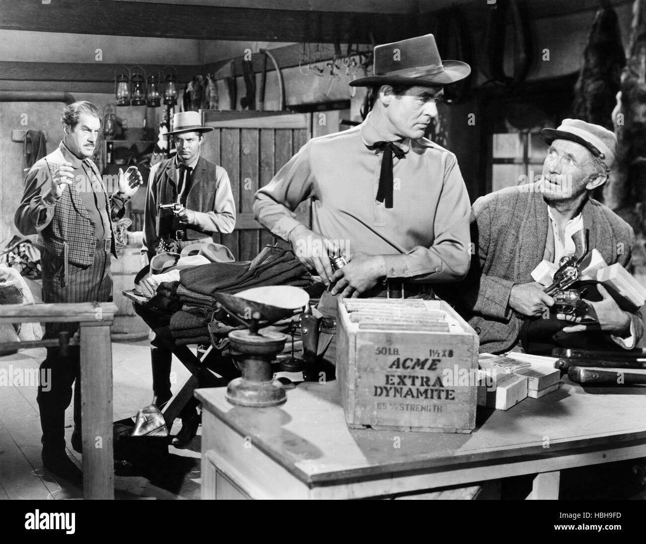BEST OF THE BADMEN, from left: Harry Woods, Jack Beutel, Robert Ryan ...
