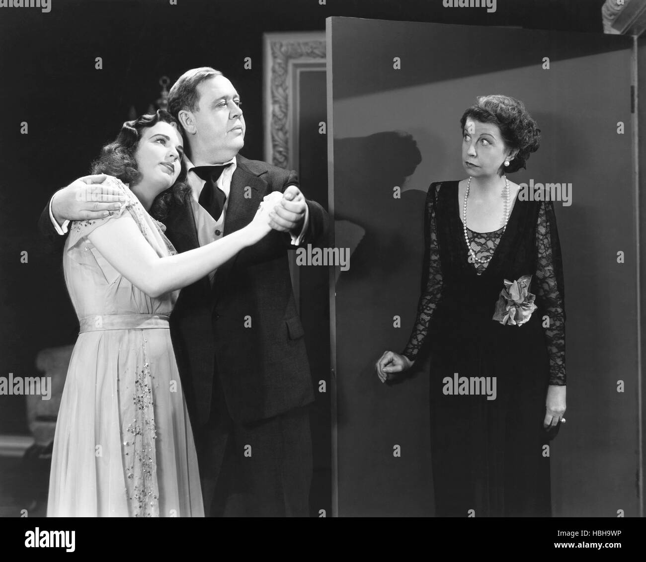 BECAUSE OF HIM, from left: Deanna Durbin, Charles Laughton, Helen ...