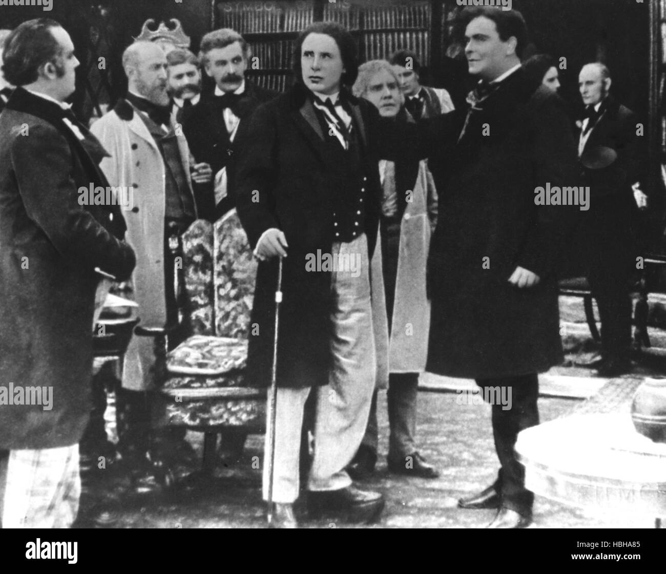 THE BIRTH OF A NATION, Ralph Lewis, George Siegmann, 1915 Stock Photo ...