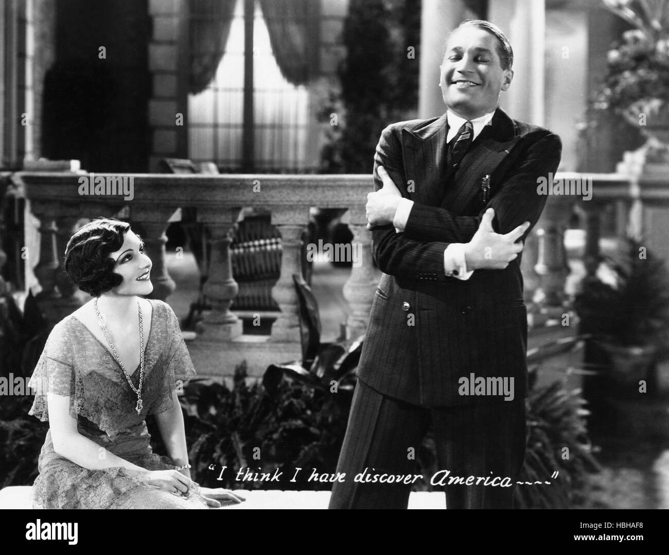THE BIG POND, from left, Claudette Colbert, Maurice Chevalier, 1930 Stock Photo - Alamy