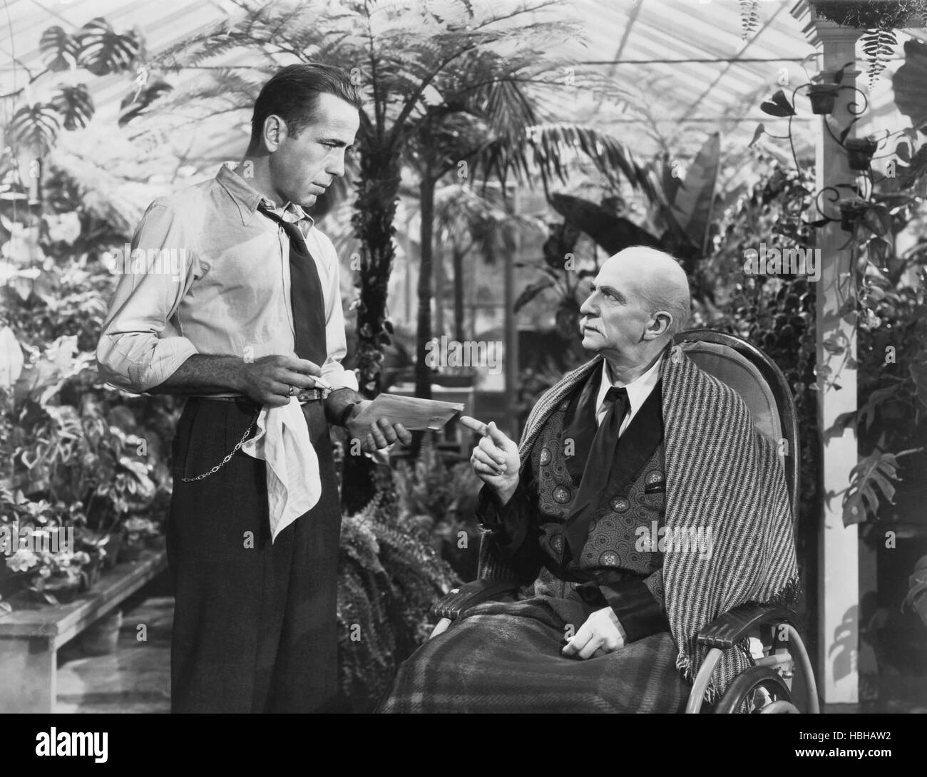 THE BIG SLEEP, from left: Humphrey Bogart, Charles Waldron, 1946 Stock ...