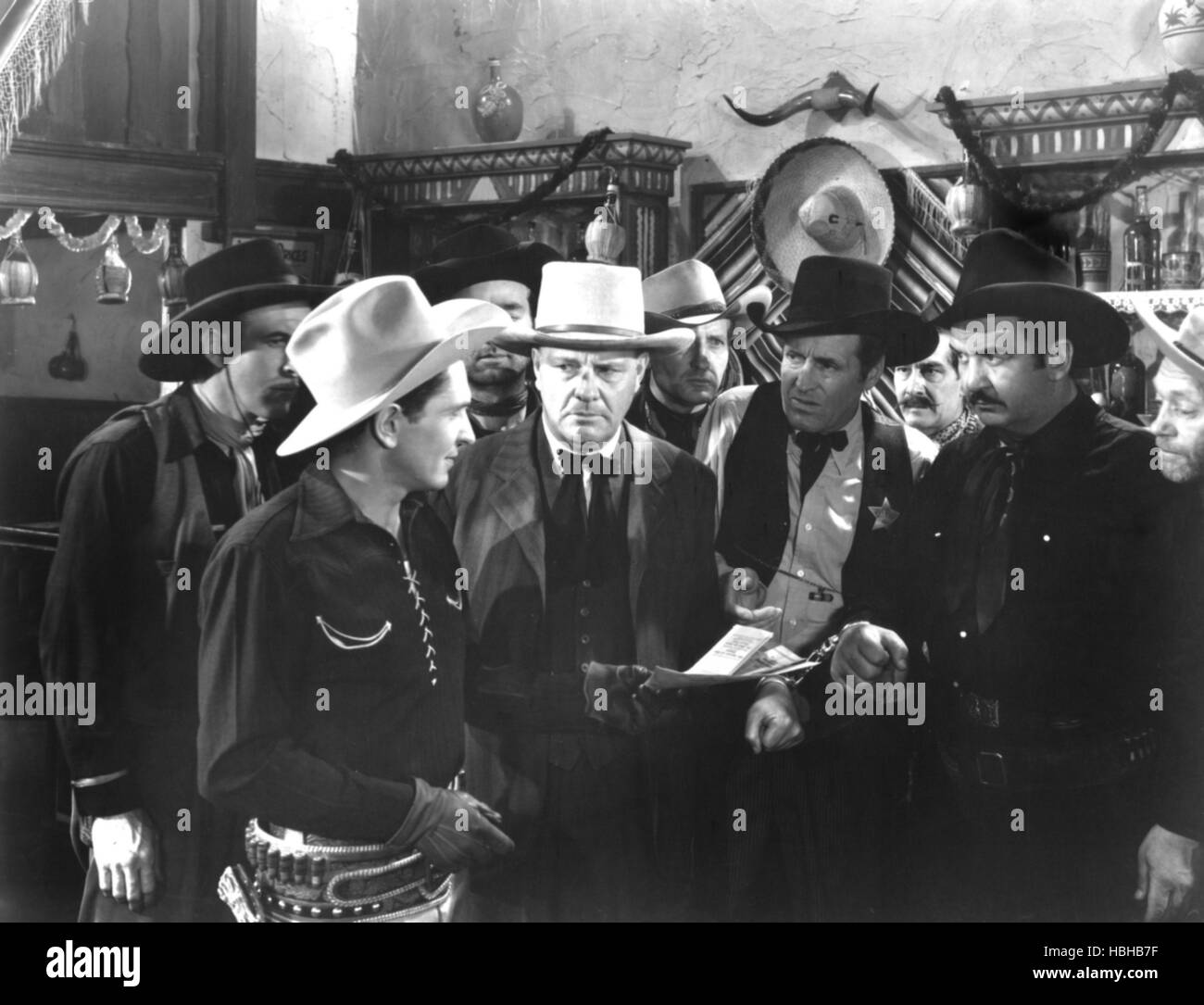 BILLY THE KID'S FIGHTING PALS, Bob Steele, Edward Peil Sr, George ...