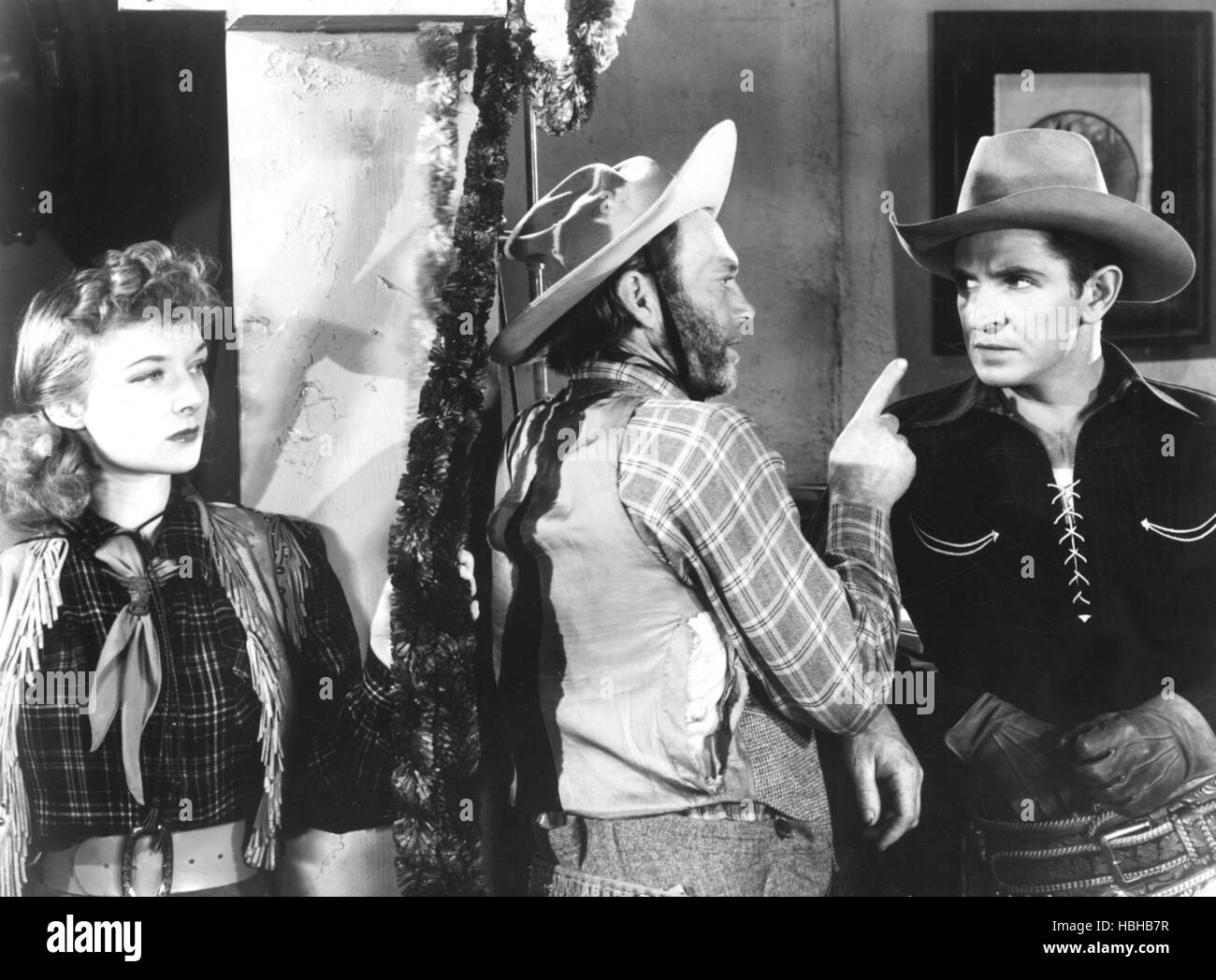 BILLY THE KID'S FIGHTING PALS, Phyllis Adair, Al St John, Bob Steele ...