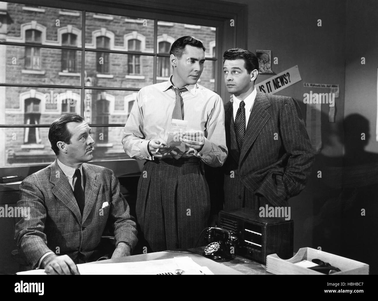 BIG TOWN, from left: Roy Gordon, Phillip Reed, Robert Lowery, 1947 ...