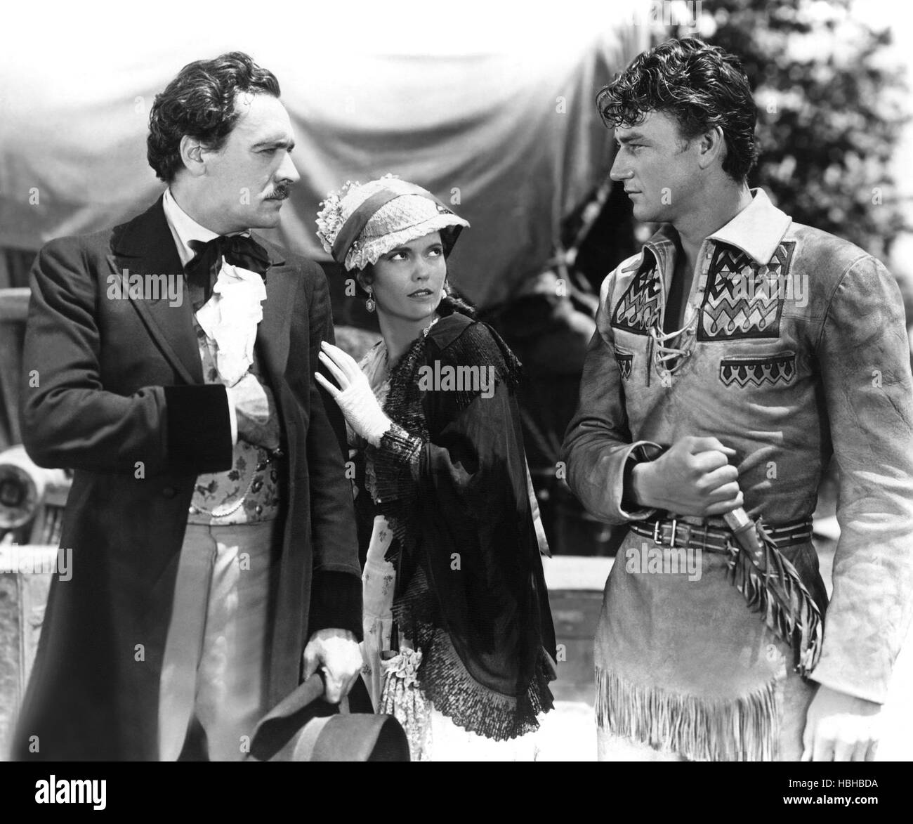 THE BIG TRAIL, Ian Keith, Marguerite Churchill, John Wayne, 1930. TM ...