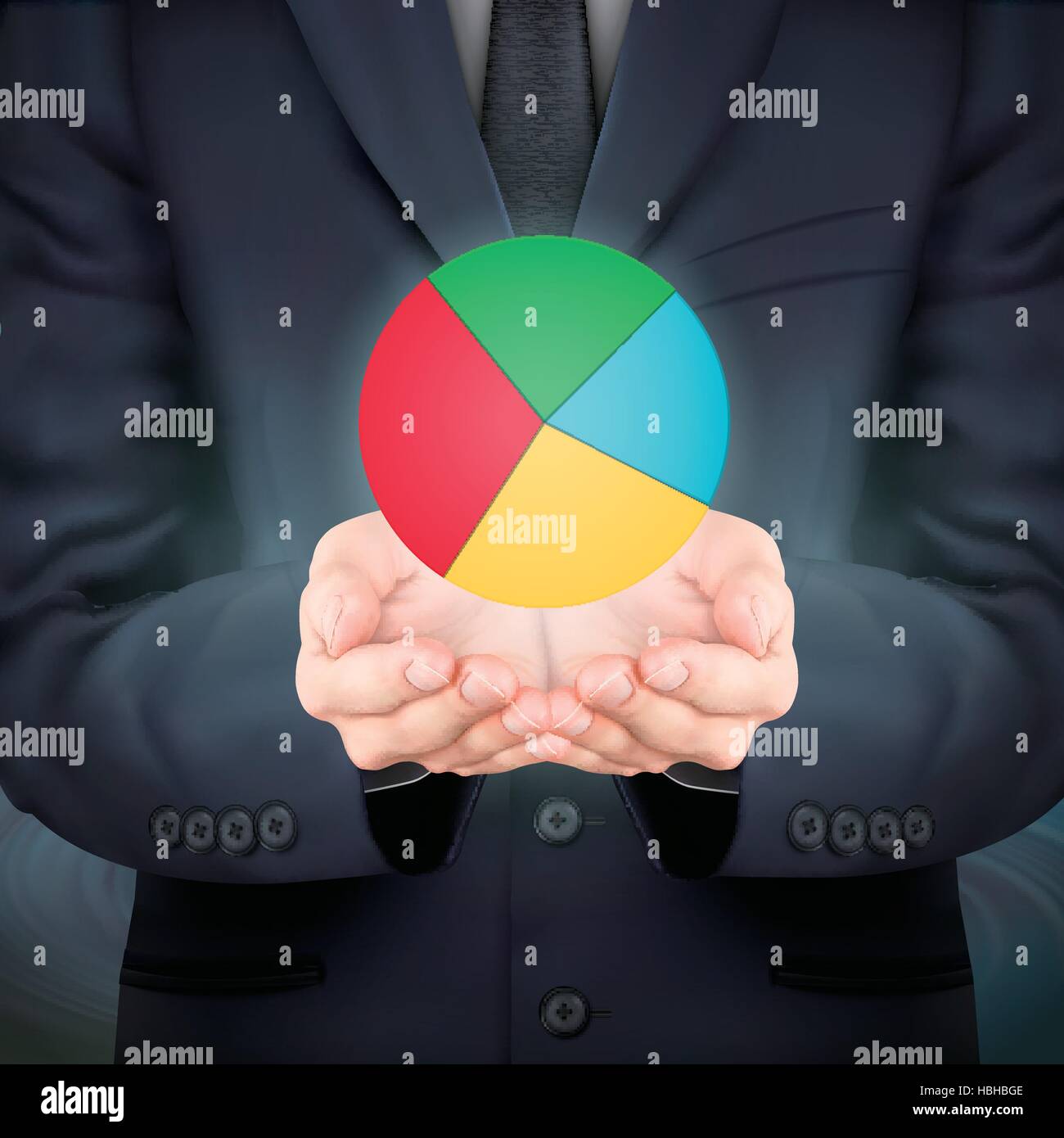 Business pie chart hi-res stock photography and images - Alamy