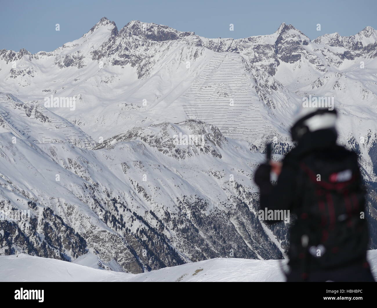 Person taking in the landscape hi-res stock photography and images - Alamy
