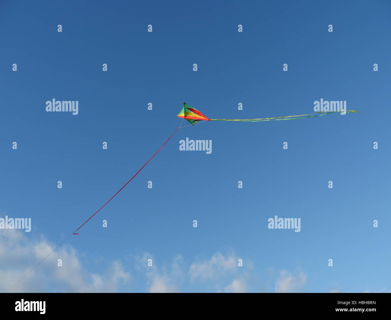 colorful kite in the sky Stock Photo - Alamy