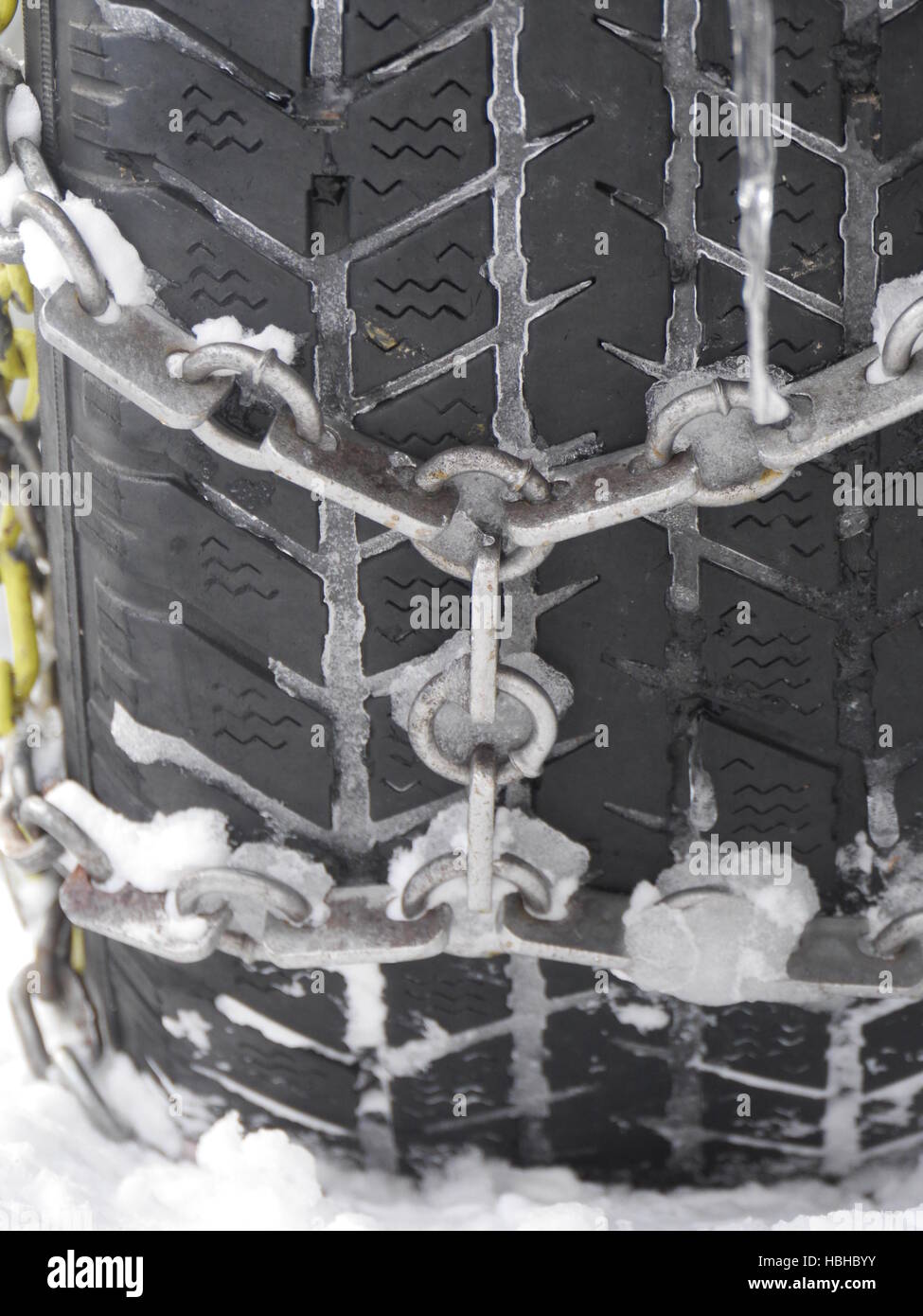 Tyre chain hi-res stock photography and images - Alamy