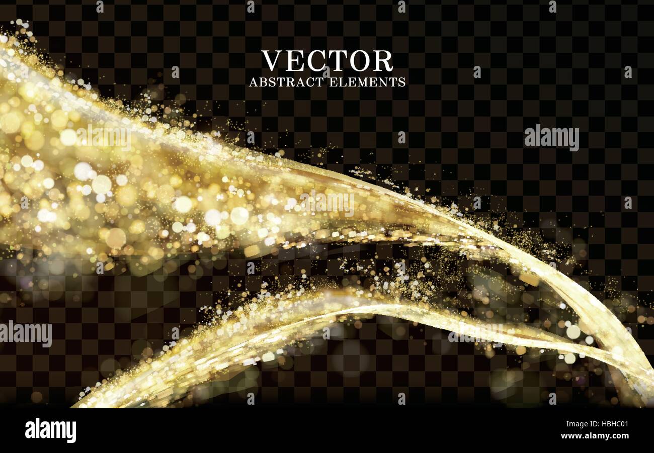 gorgeous sparkling effects, glittering sequins or dust in the air on ...